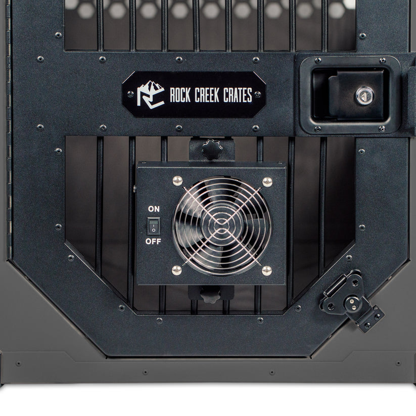 Dog Crate Fan – Rock Creek Crates